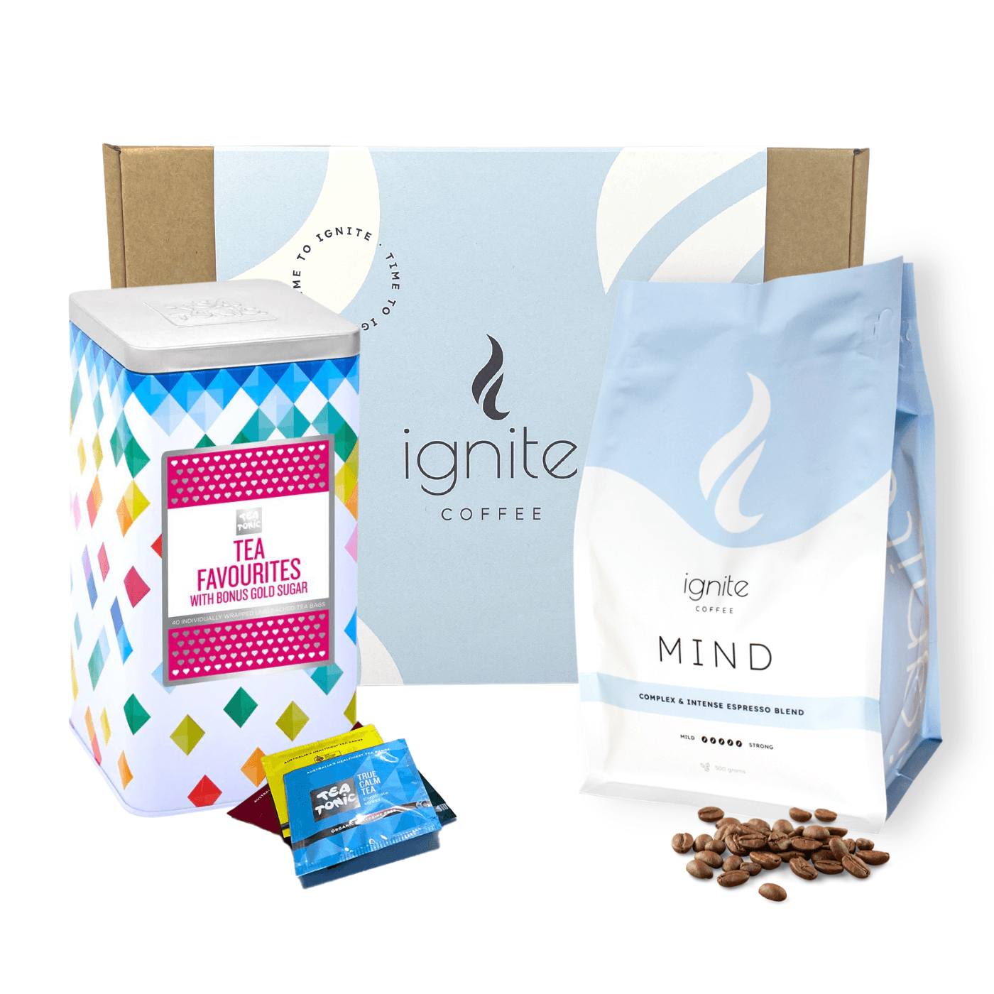Ignite Coffee and Tea Tonic Solo Gift Pack - Mind Specialty Coffee ...